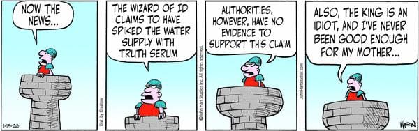 Wizard of Id 01 15 2026 - Daily Comics